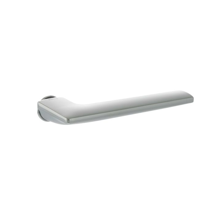 Forme Boston Lever Door Handle On Concealed Round Rose - Polished ...